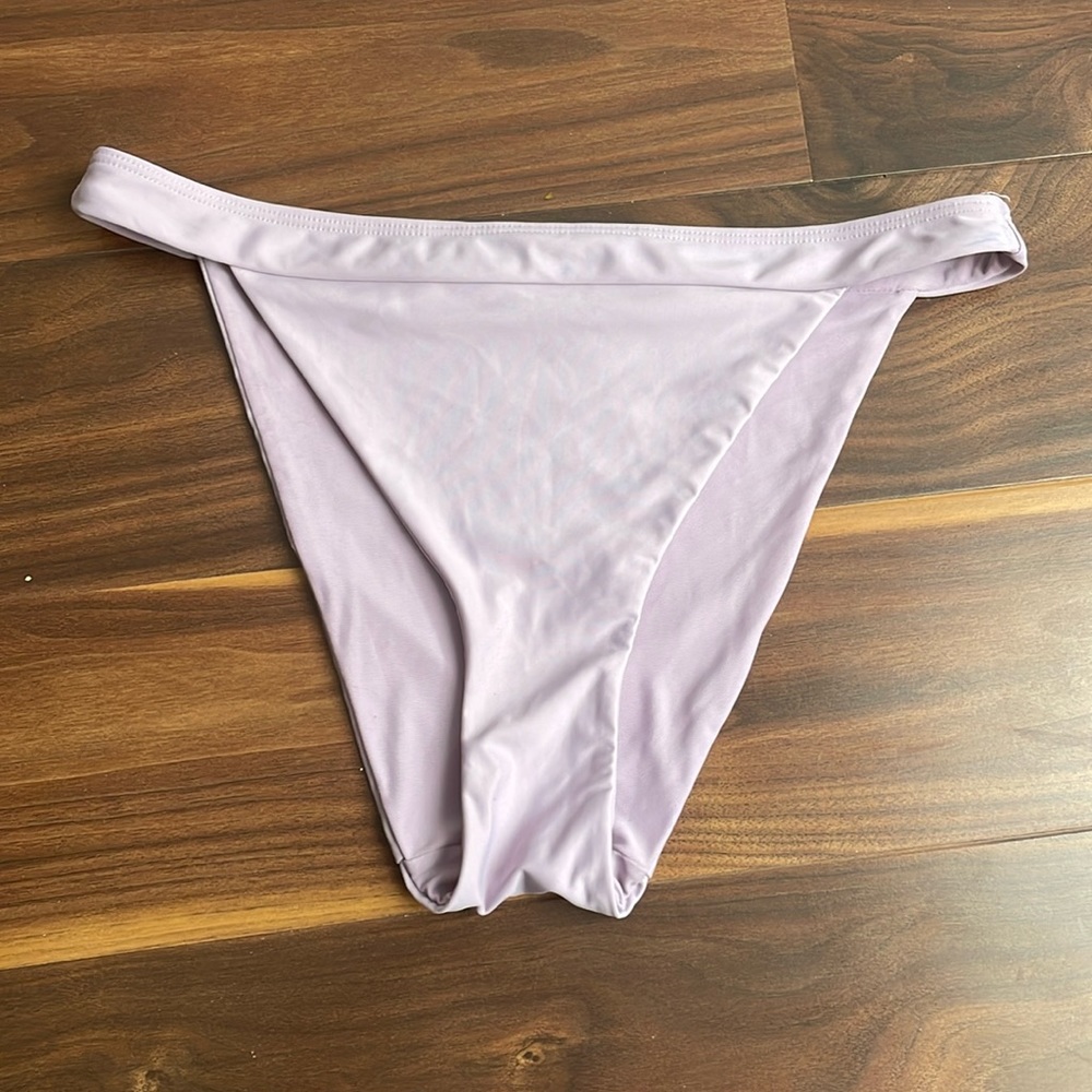 Andie Sample Light Purple Bikini Bottom Size S - Gem